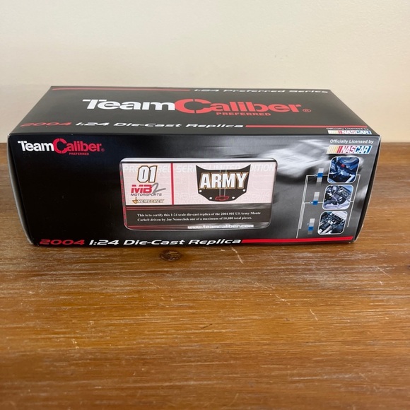 Nascar | Other | Bnib Vintage Team Caliber Usarmy Diecast Replica ...